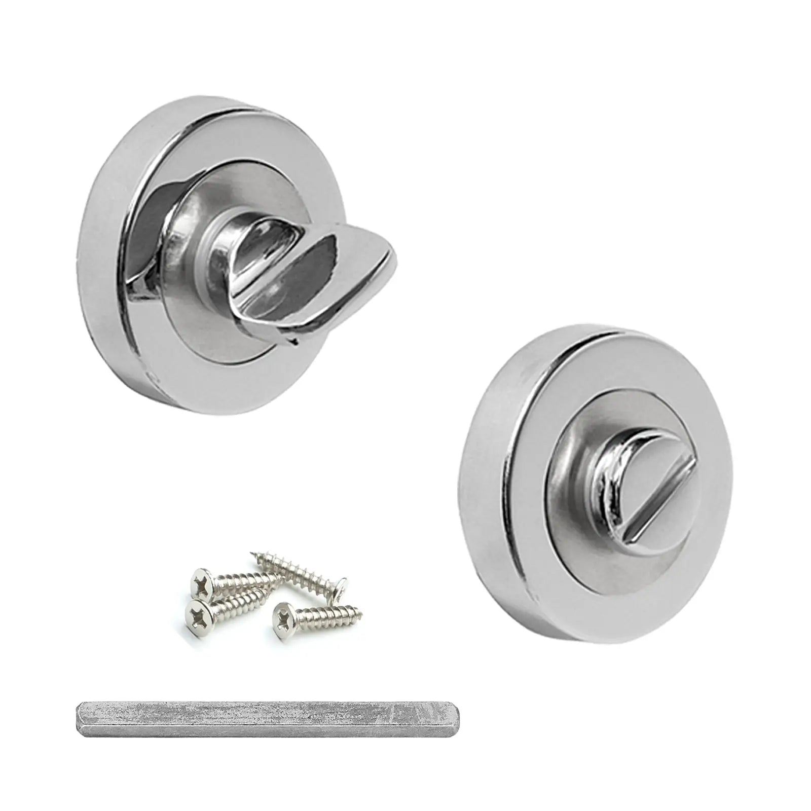 Duo Finish Bathroom Thumbturn and Release - Enhance Your Bathroom