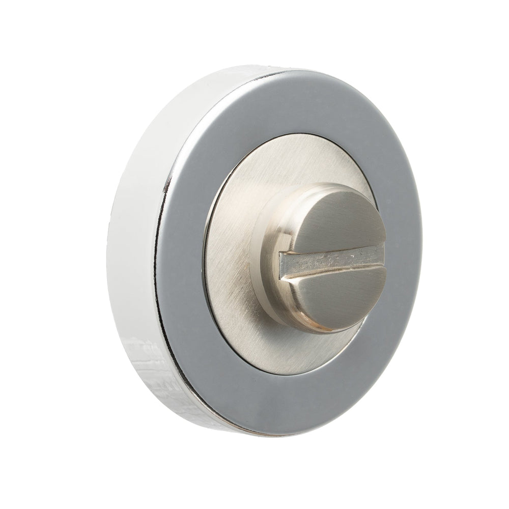 Duo Finish Bathroom Thumbturn and Release - Enhance Your Bathroom