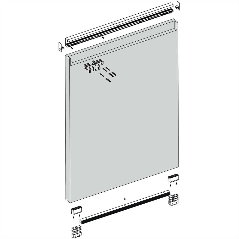 I-Slide Invisible Double Door Soft Close Kit | Decoranddecor