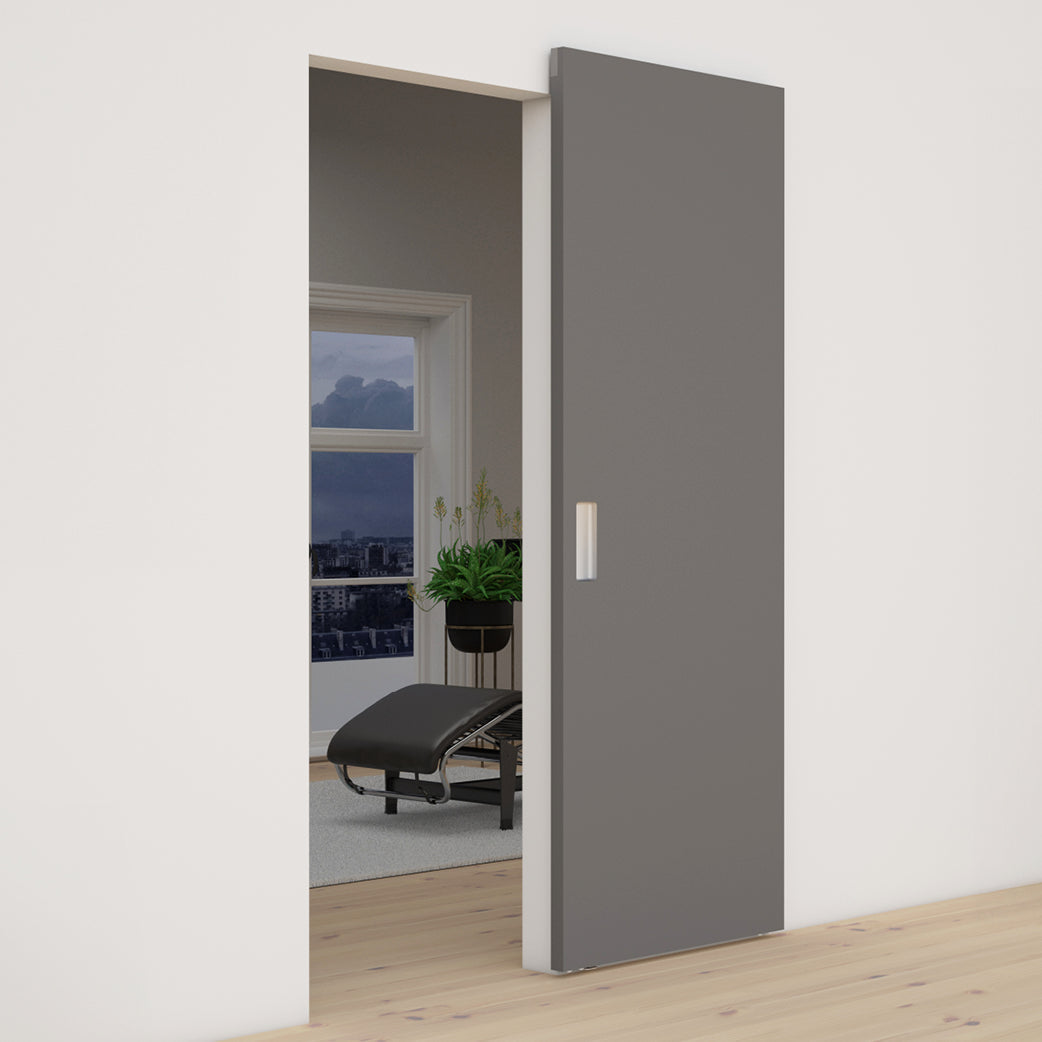 I-Slide Invisible Sliding Door Kit - Both Way Soft Close - Single Door