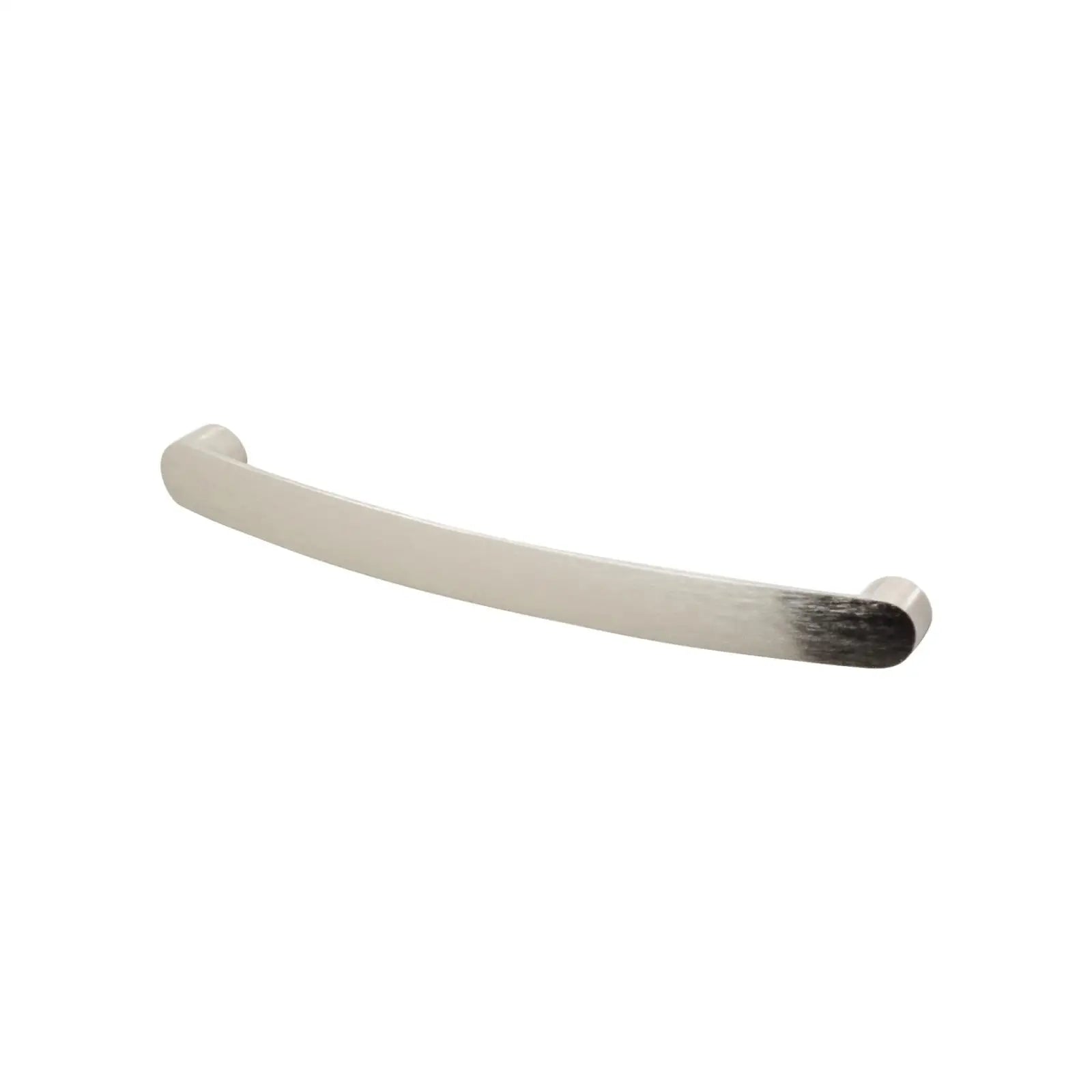 Merle Curved Bow Kitchen Cabinet Handles Satin Nickel DecorAndDecor