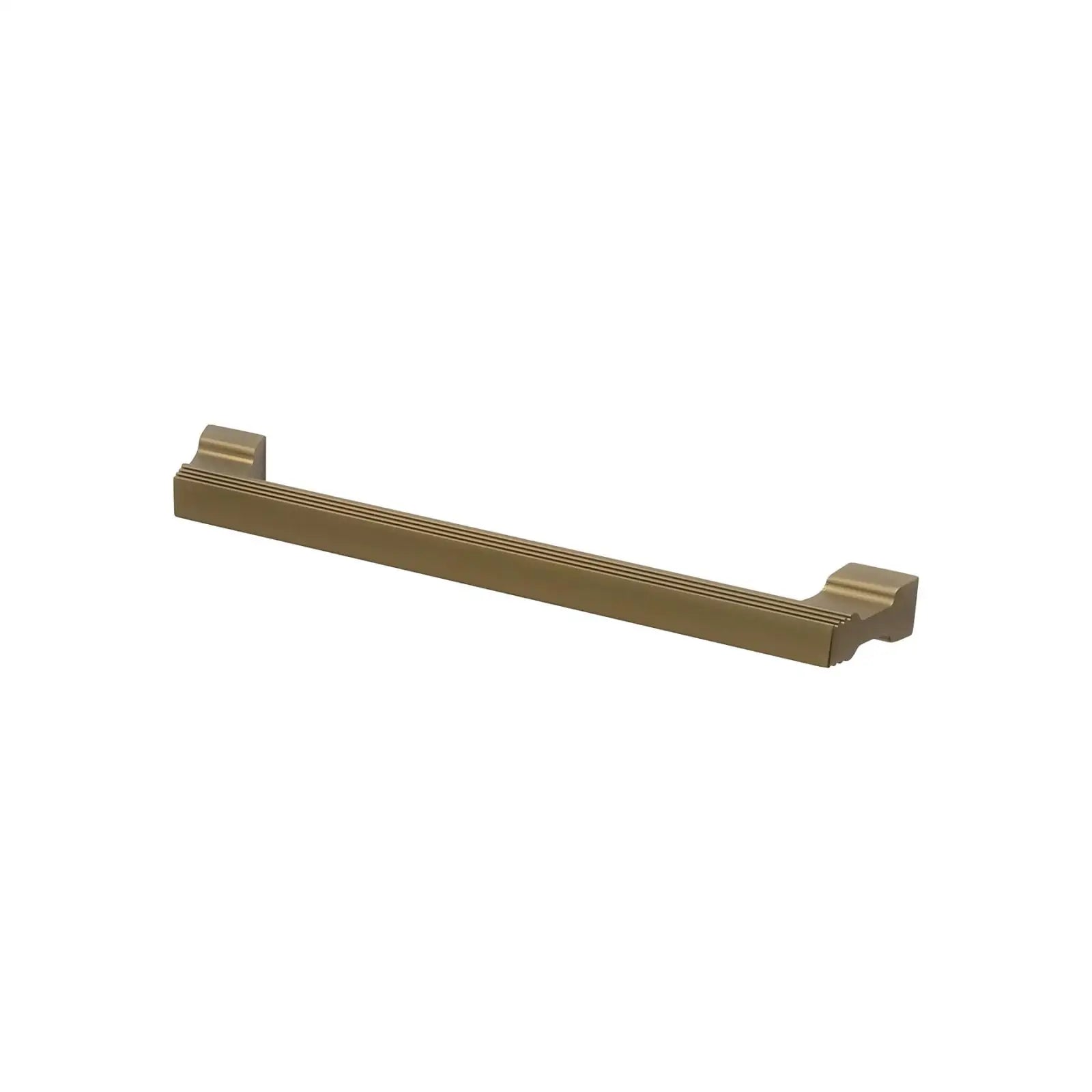 Zinnia D Shaped Kitchen Drawer Handles in Matt Bronze DecorAndDecor